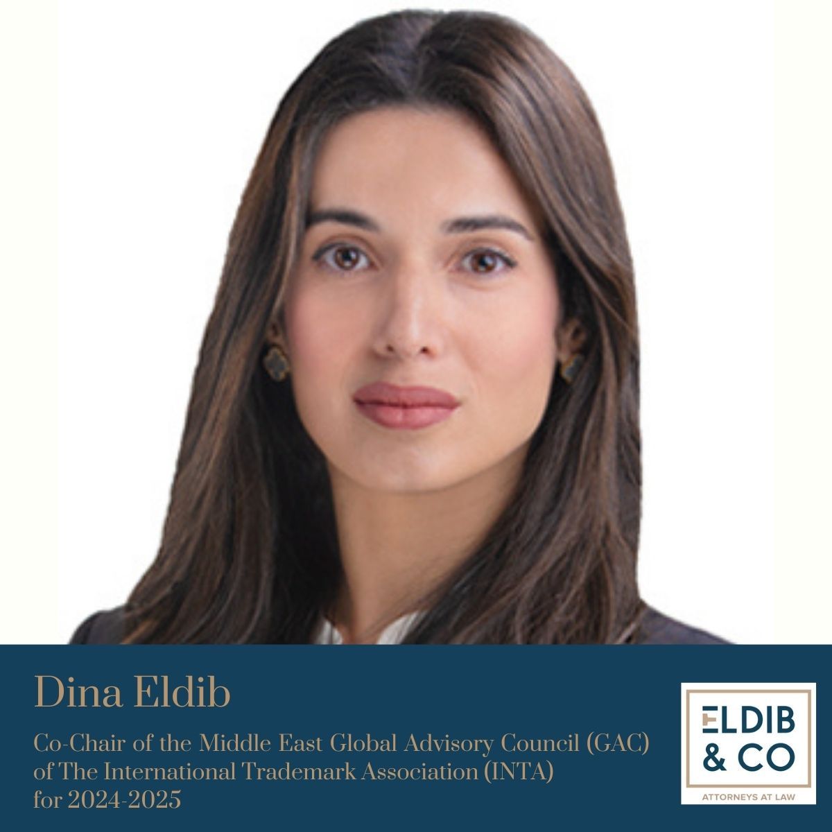 We are thrilled to announce that Dina Eldib – ELDIB & CO